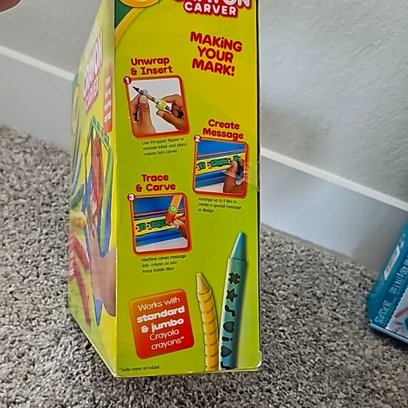 Crayola | Toys | Nib Motorized Crayon Carver | Poshmark